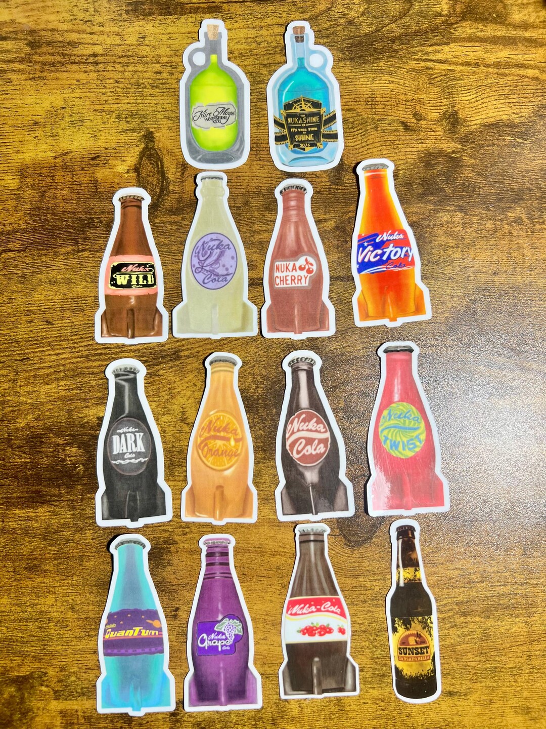 Fallout Nuka Cola Stickers – Hand-drawn, Waterproof - Etsy