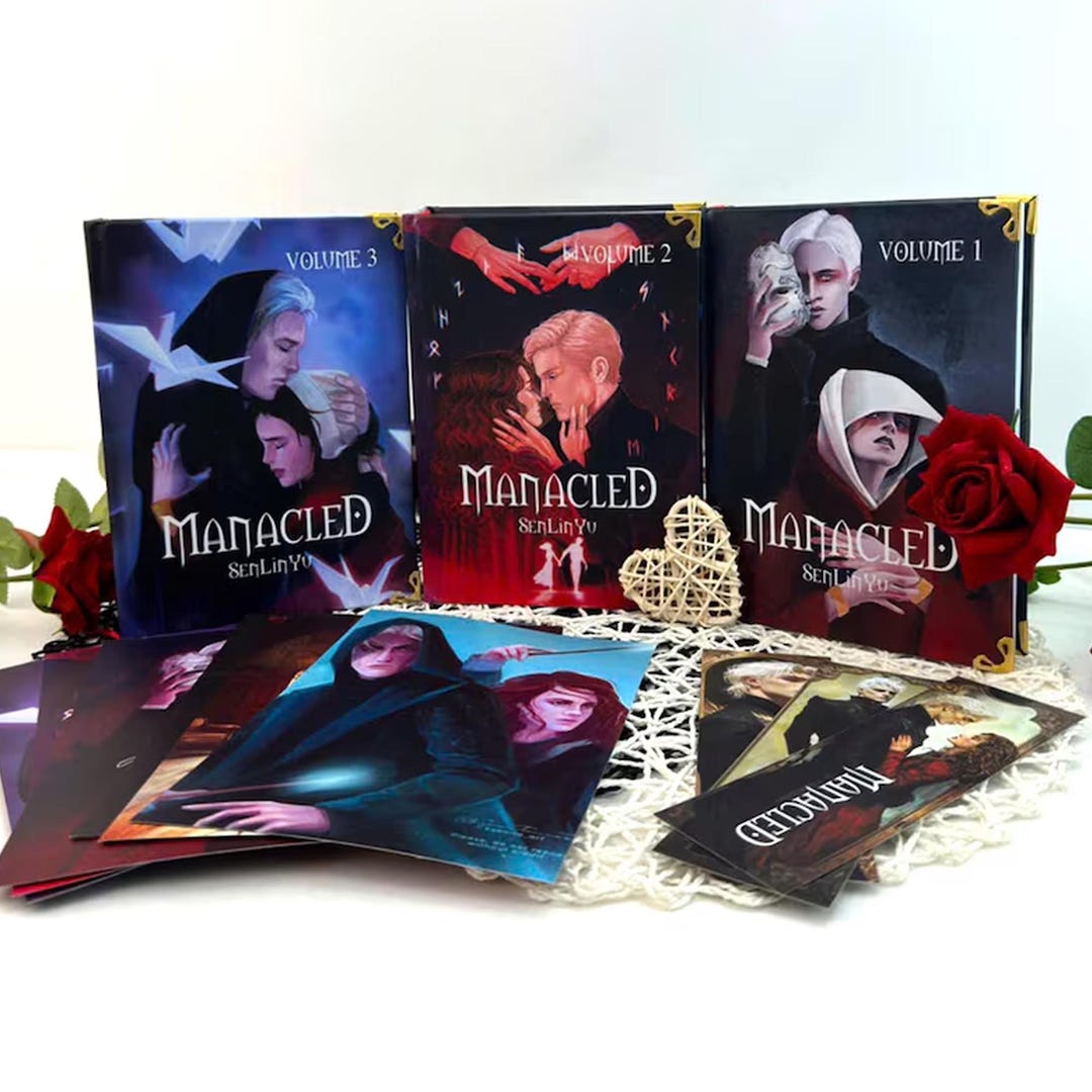 Manacled Book – Deluxe 3-volume Edition With Illustrations, Complete ...