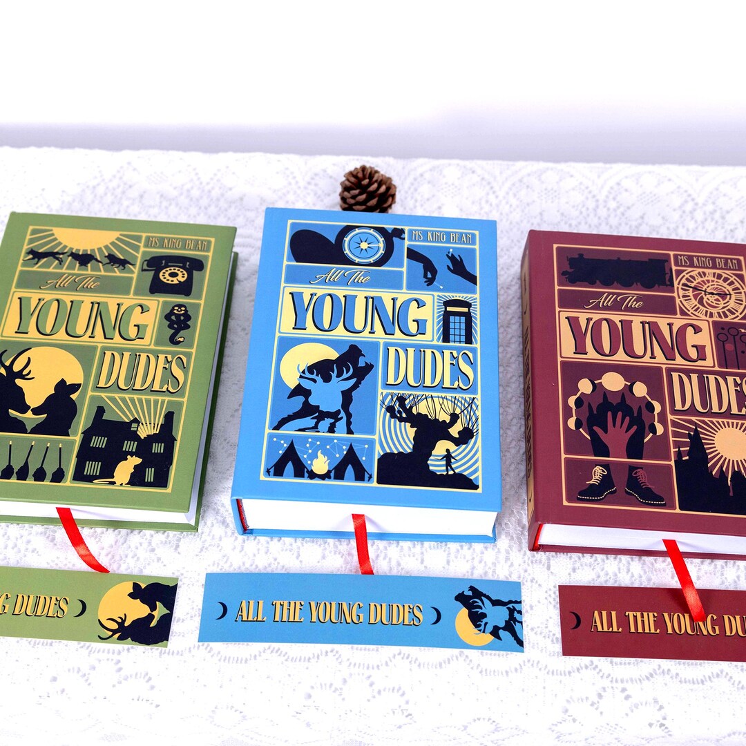 All the Young Dudes Book Set, New Custom Cover Hardcover, Exclusive ...