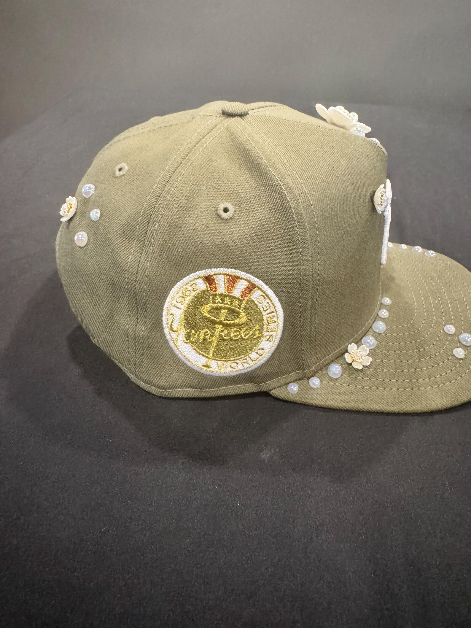 Embroidered Hat - Velcro Baseball Cap - Etsy