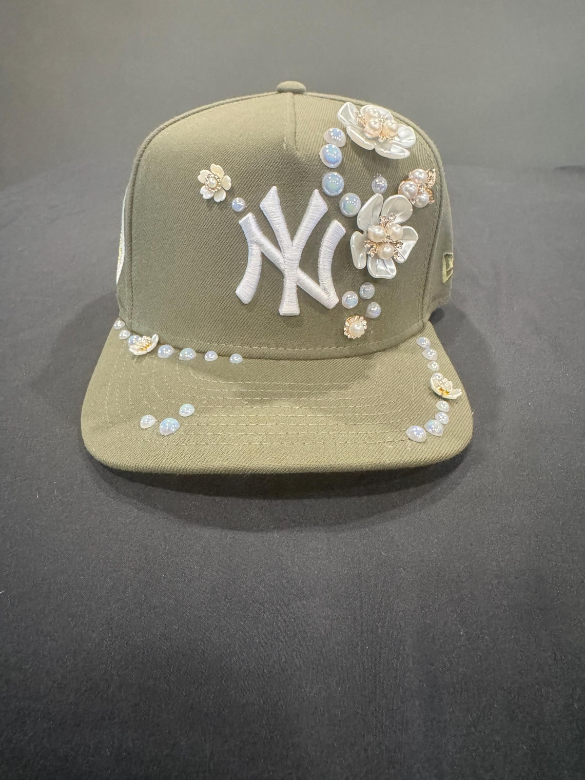 Embroidered Hat - Velcro Baseball Cap - Etsy