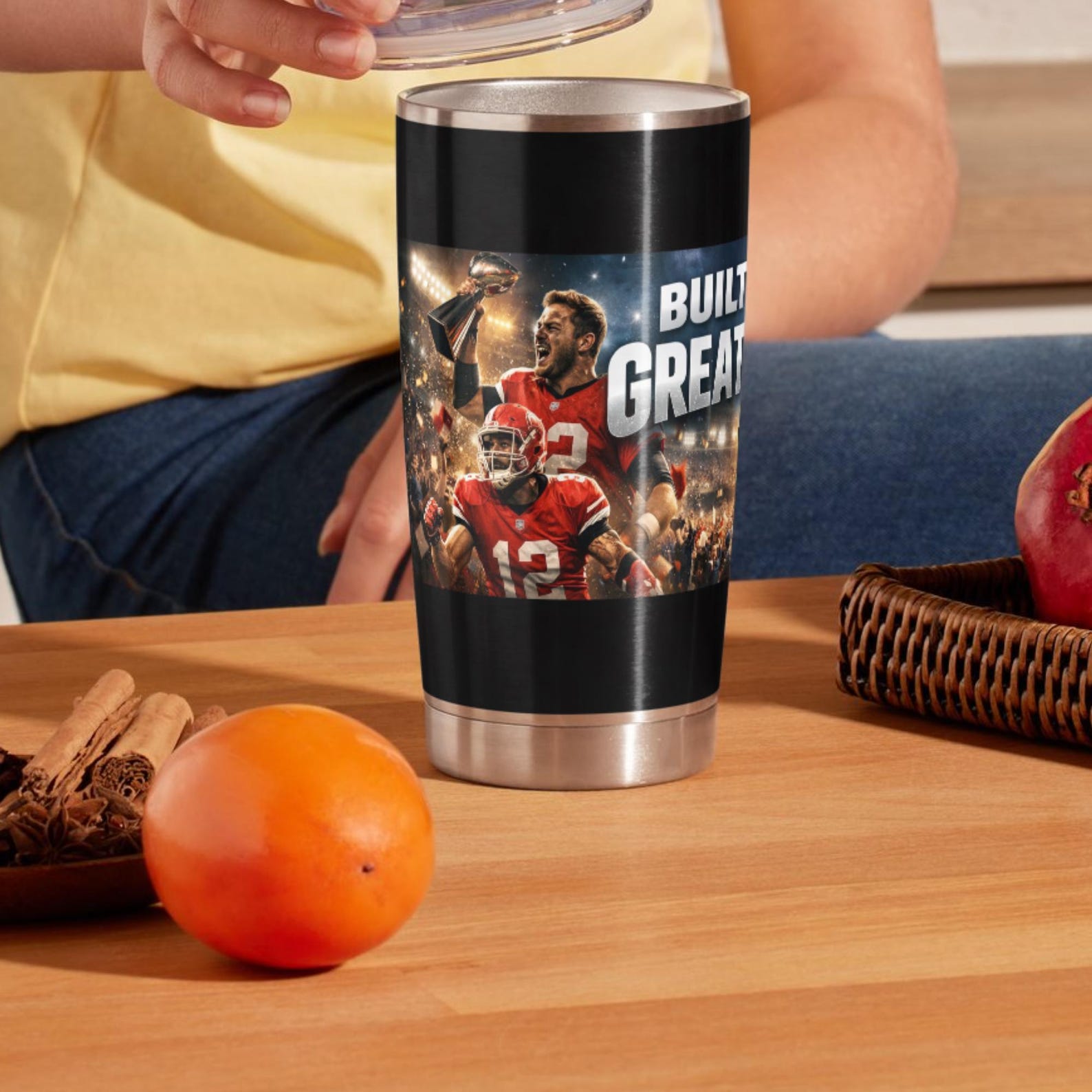 Built for Greatness Tumbler PNG | Motivational Sports Wrap Design ...
