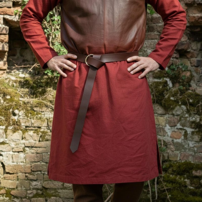 Mens Black Leather Robe - Etsy UK