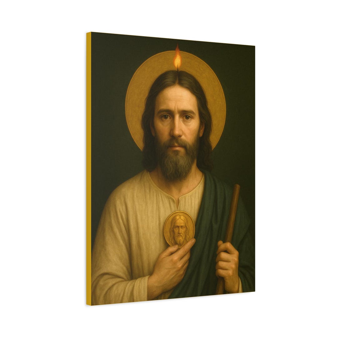 Saint Jude Thaddeus - DEVOTIO Apostle and Patron of Hope Canvas - Etsy