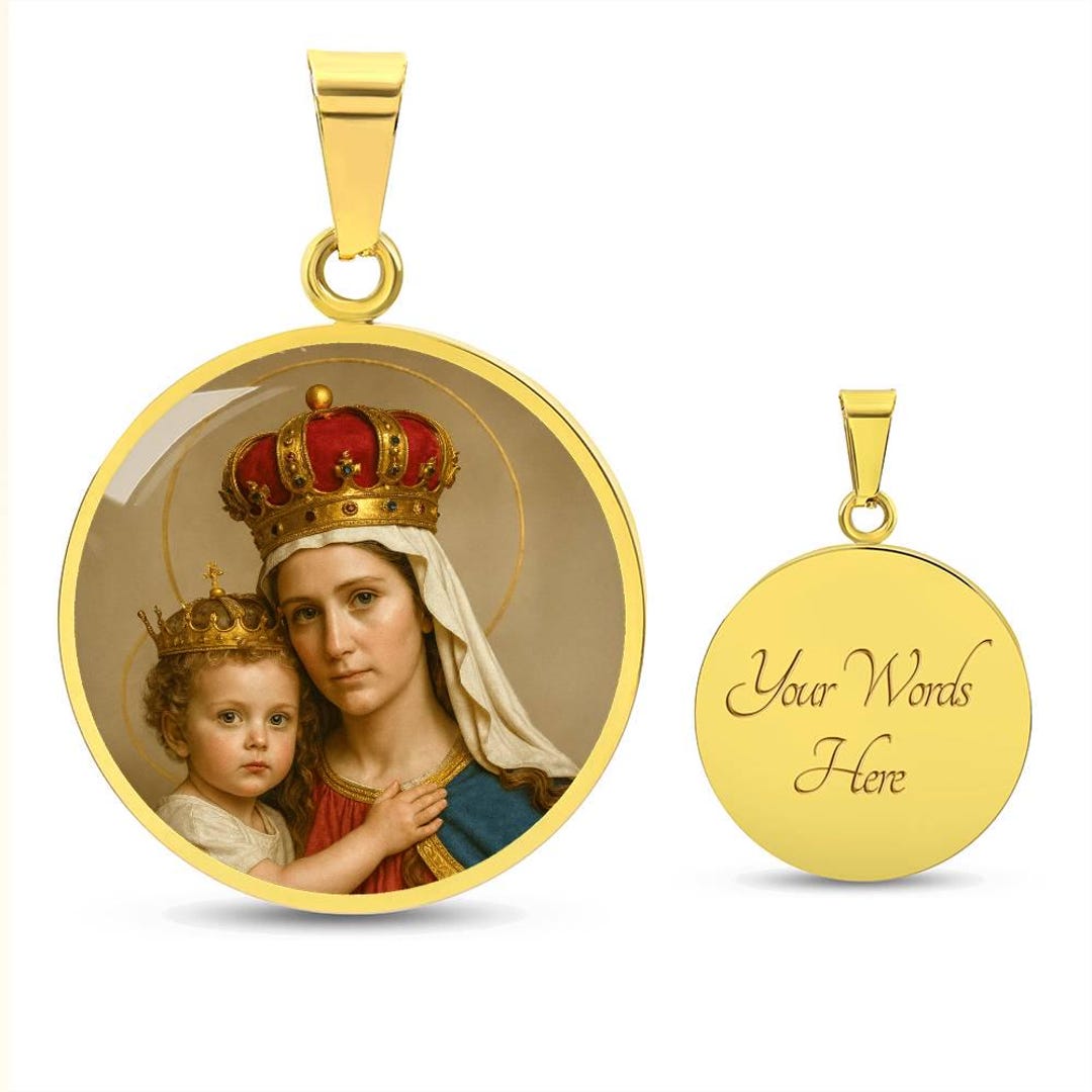 Our Lady of Good Remedy Pendant | Marian Art Realitas Series - Etsy