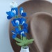 Felt Bluebonnet, Single Flower Stem - Etsy