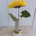 Felt Bird Vase for Felt Flowers, Sheath Bud Vase, Felt Sunflower - Etsy
