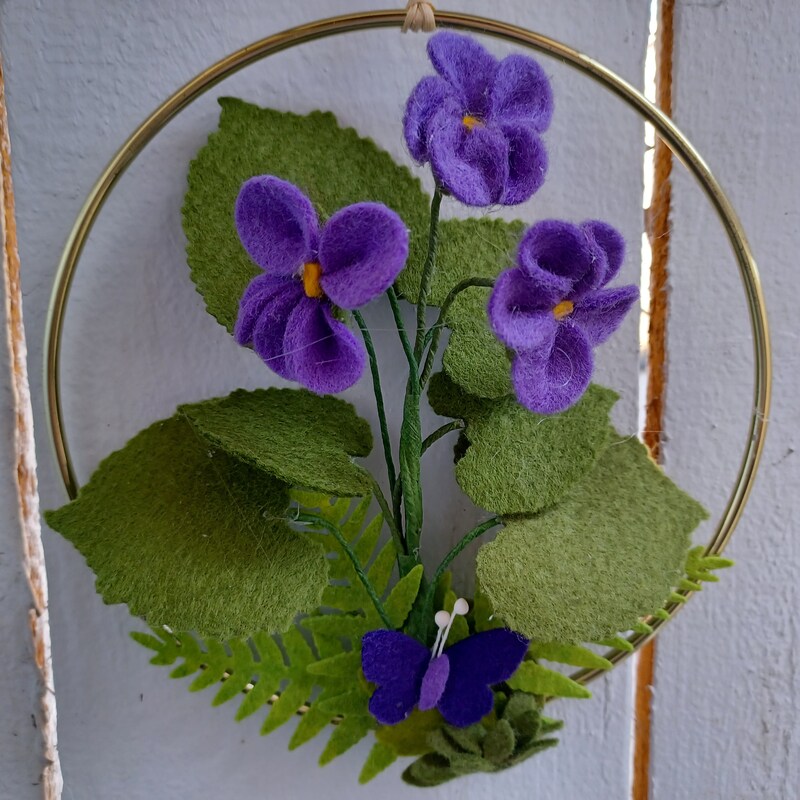Sweet Violets - Etsy
