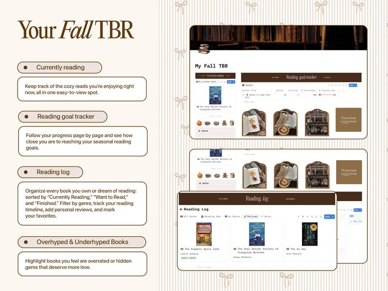 Notion Template Planner - Your Cozy Autumn Journal: Journal Entries ...