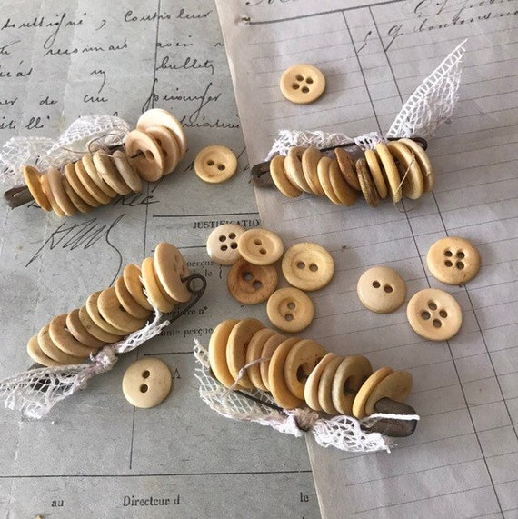 Set of 1860s Bovine Underwear Buttons - Etsy