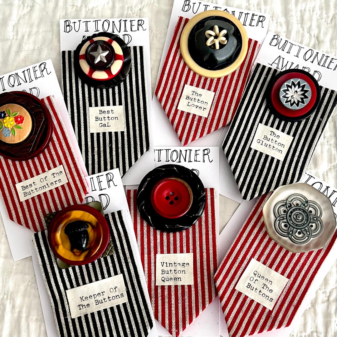 The Buttonier Awards for Your Favorite Button Nerd - Etsy