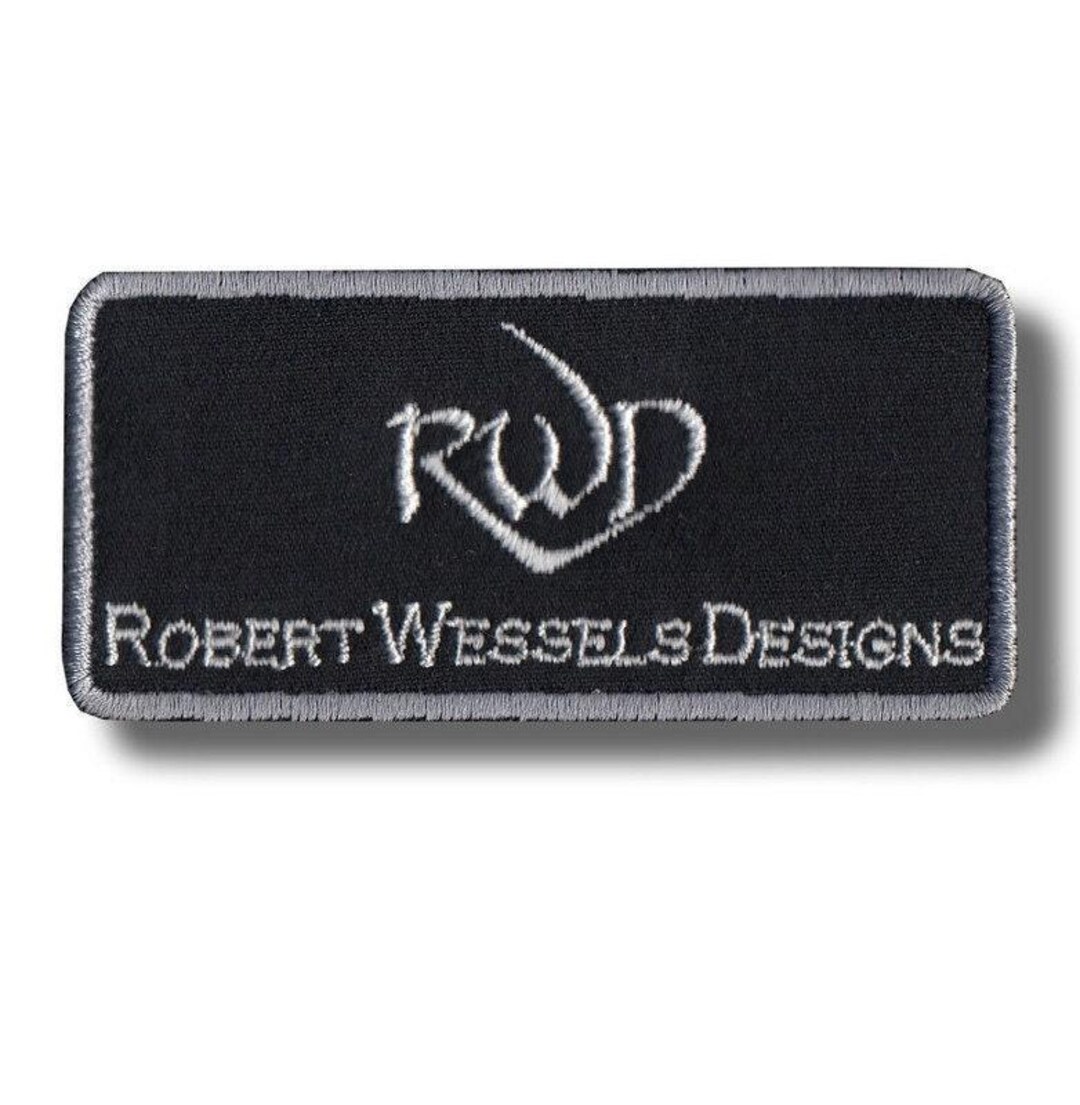Rwd Embroidered Patch Badge Iron on Applique 8d9bf5 - Etsy