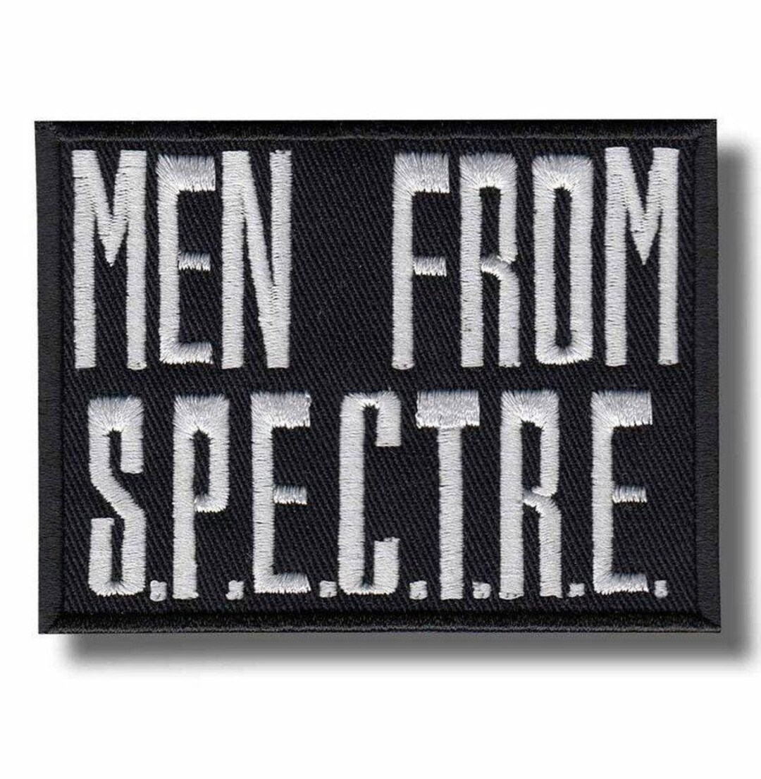 Men From Spectre Embroidered Patch Badge Iron on Applique 7d21b0 - Etsy