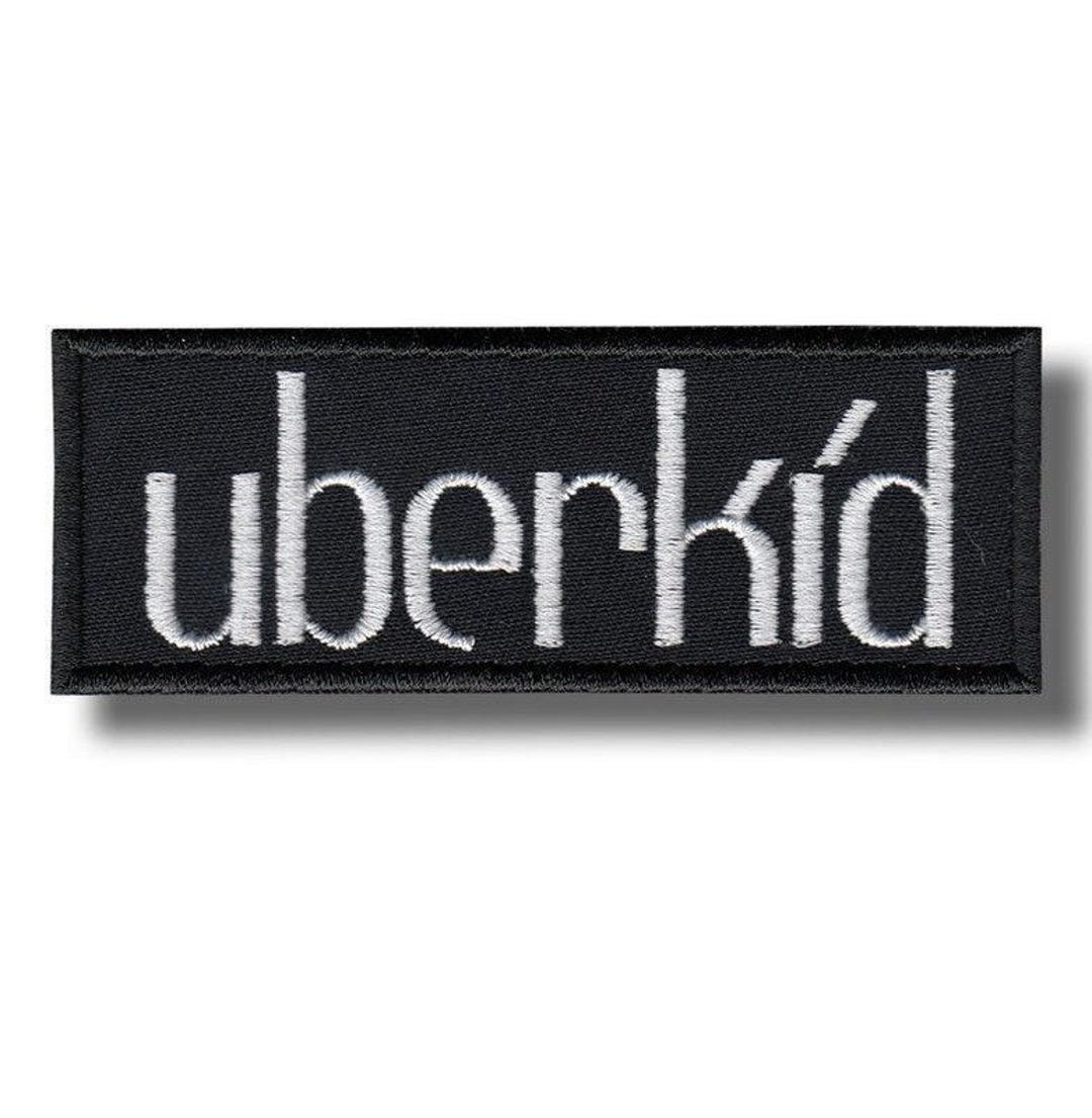 Uberkid Embroidered Patch Badge Iron on Applique 0779ef - Etsy