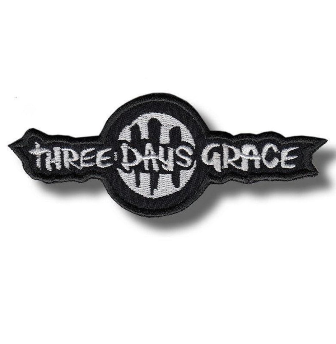 Three Days Grace Embroidered Patch Badge Iron on Applique 25e99b - Etsy