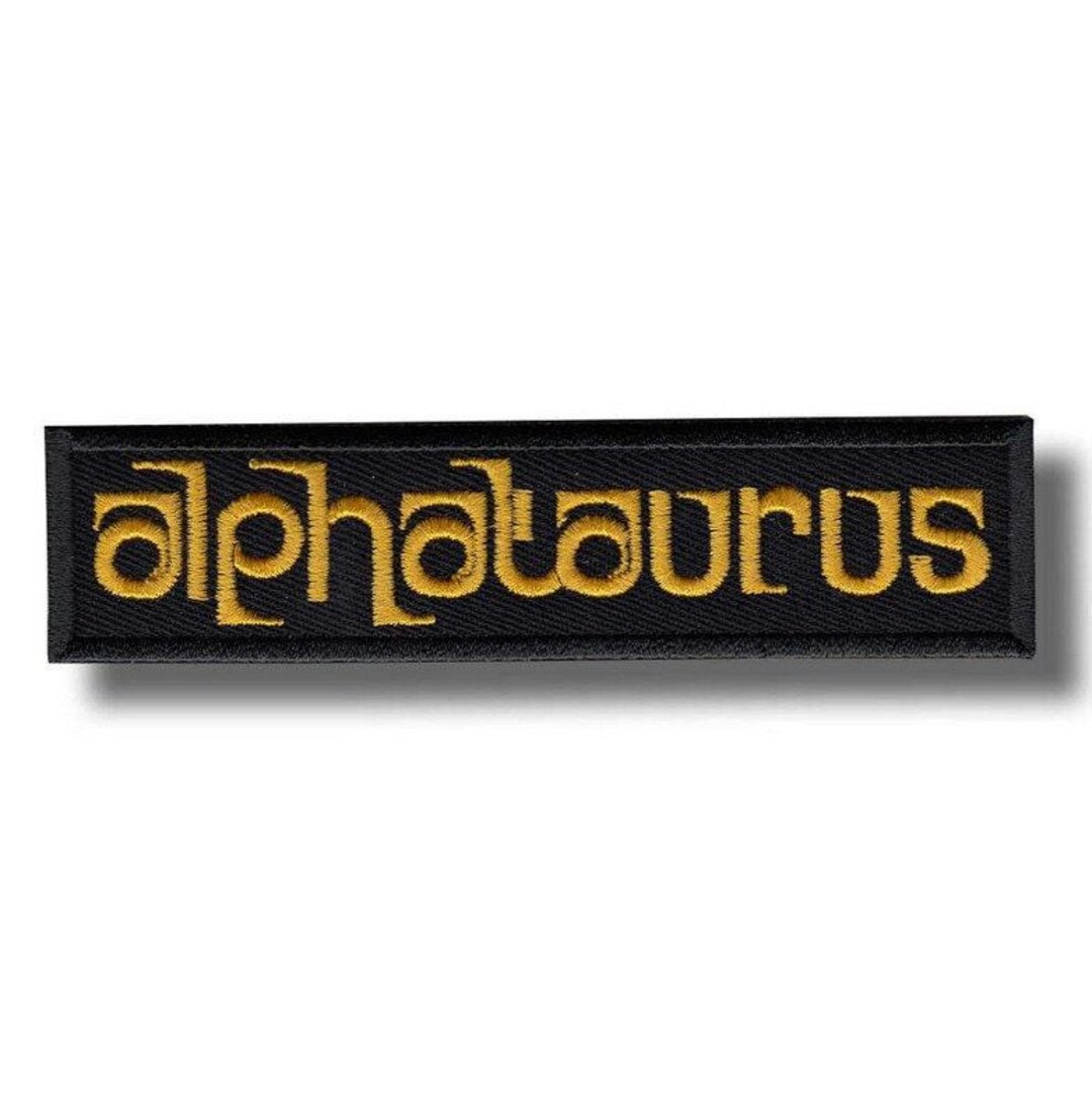 Alphataurus Embroidered Patch Badge Iron on Applique 7aaa38 - Etsy