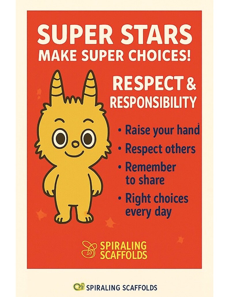 Super S.T.A.R. Behavior Posters – Classroom Rules With Labubu-inspired ...