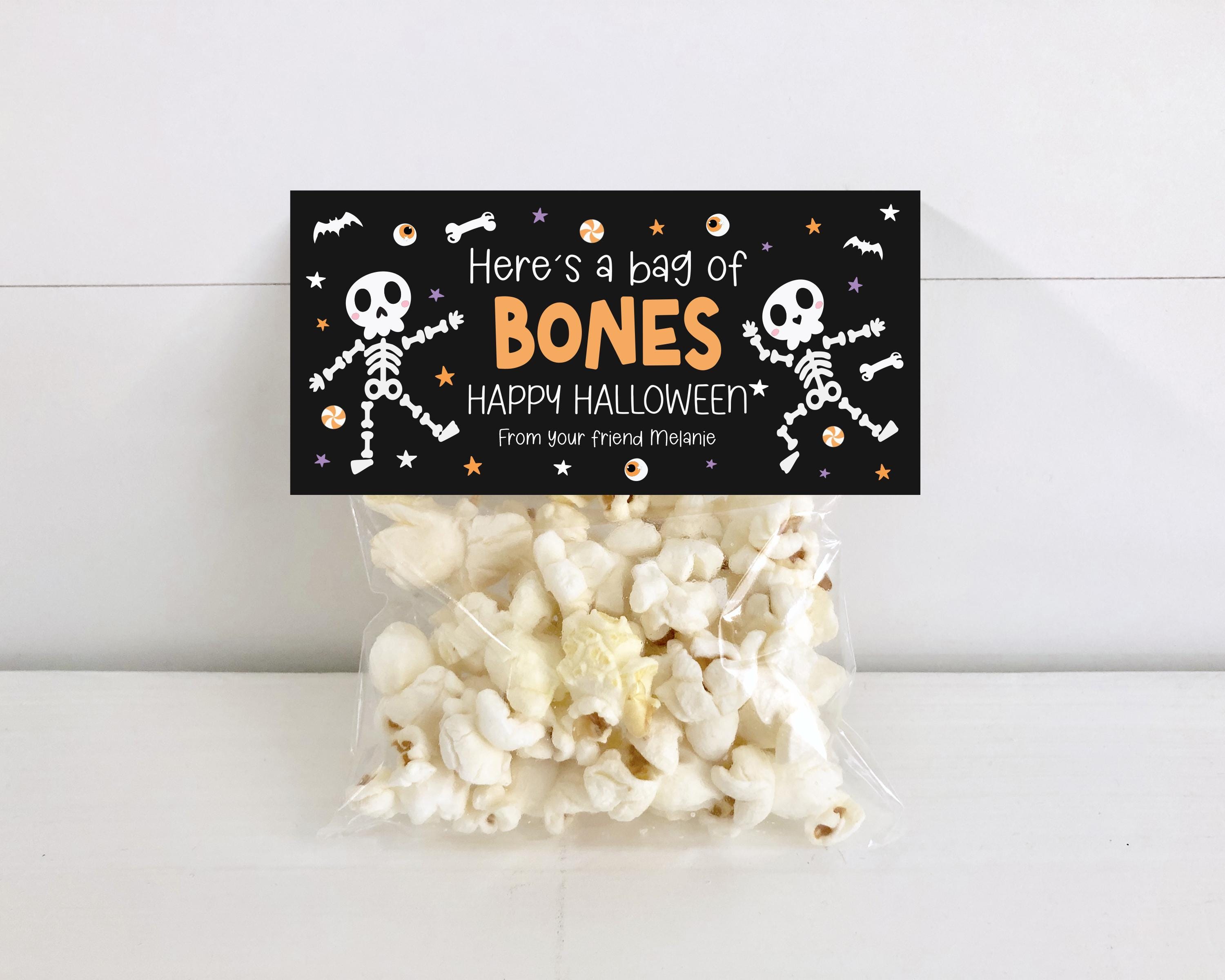 Halloween Treat Bag Topper Printable Halloween Party Favors Instant ...