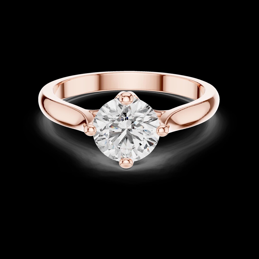 Blushing Gold Celestine Real Rose Gold Diamond Bracelet - Etsy