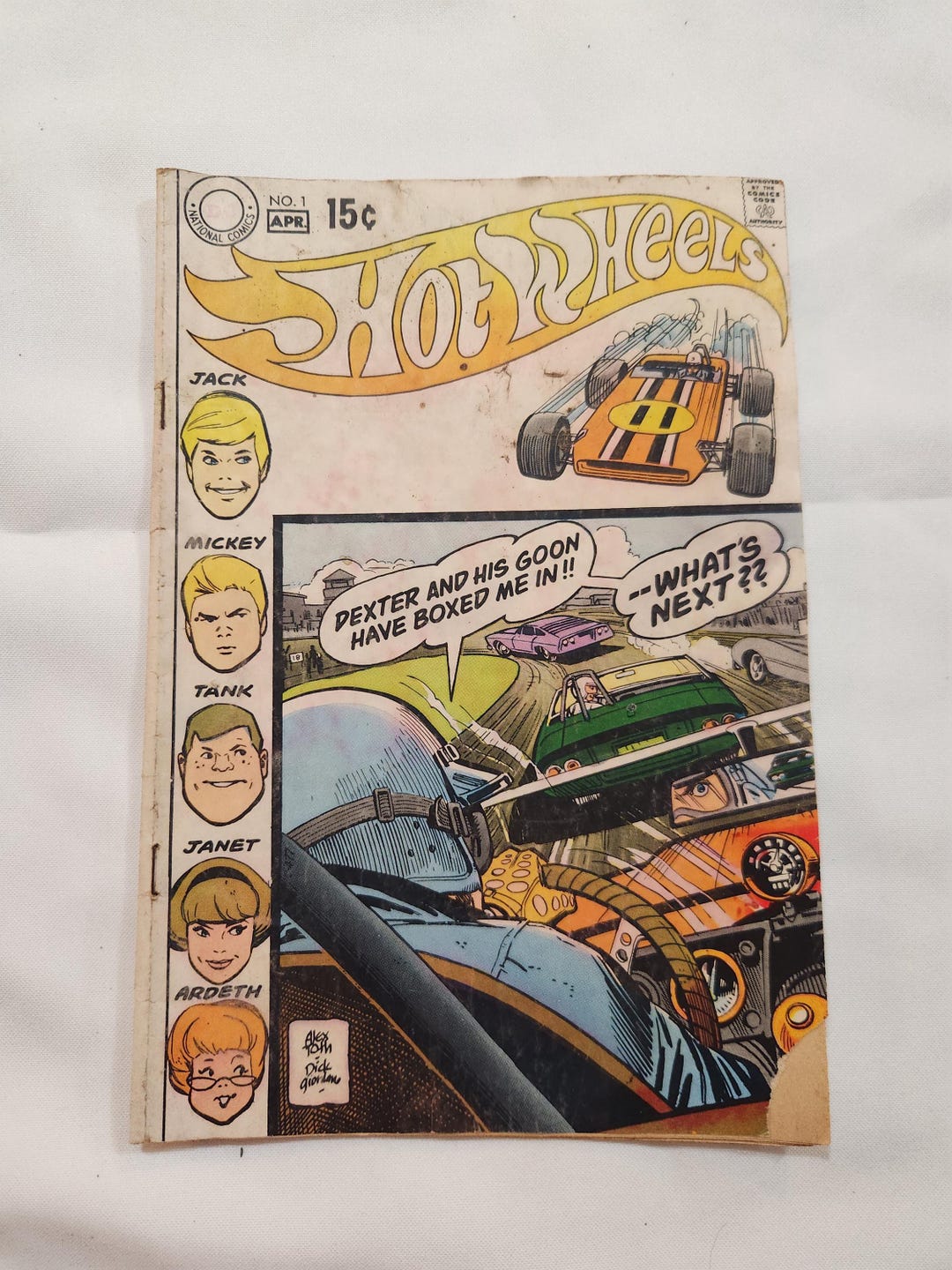Vintage Comic Book: Hot Wheels Comic Book- Issue #1 - Etsy