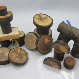 Logs Blocks Made From Tree Branches - Etsy