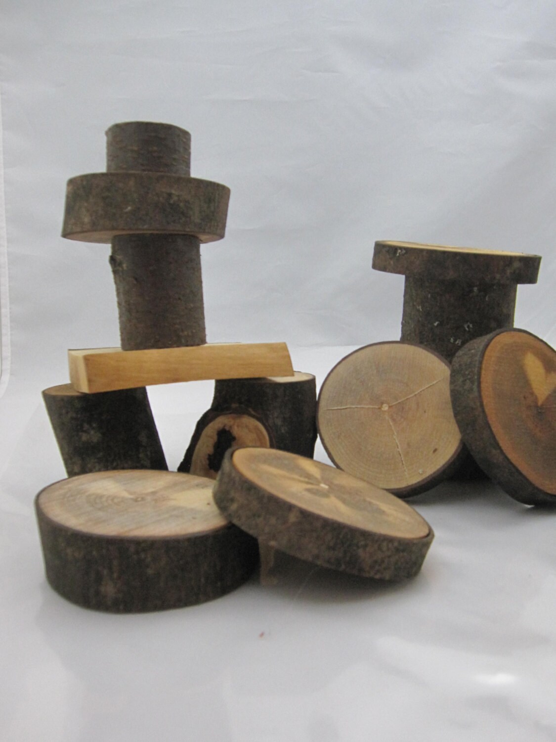 Logs Blocks Made From Tree Branches - Etsy