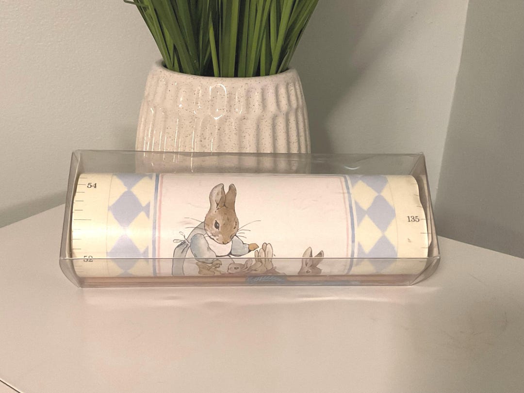 Vintage Peter Rabbit Growth Chart. - Etsy