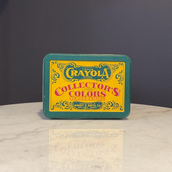 Crayola Crayon Tin - Etsy