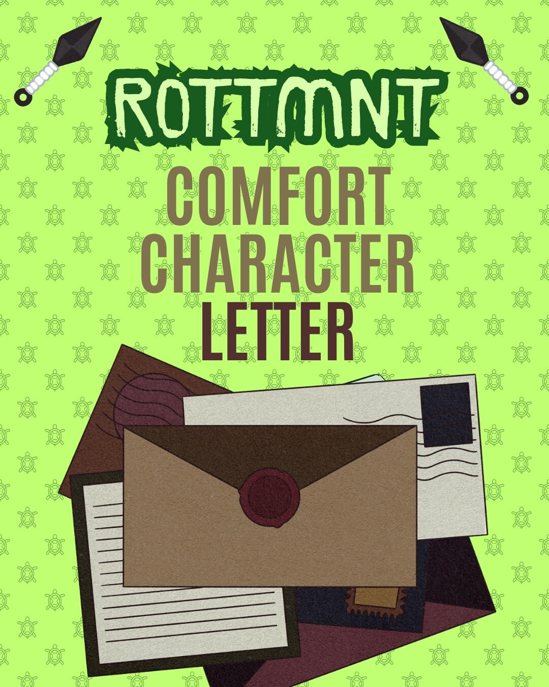 Rottmnt Custom Comfort Character Letters - Etsy