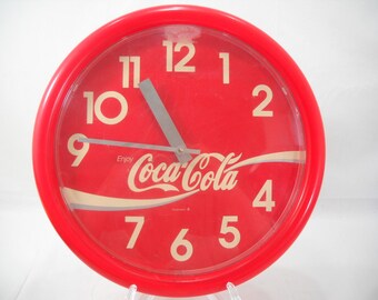 Coca cola clock | Etsy
