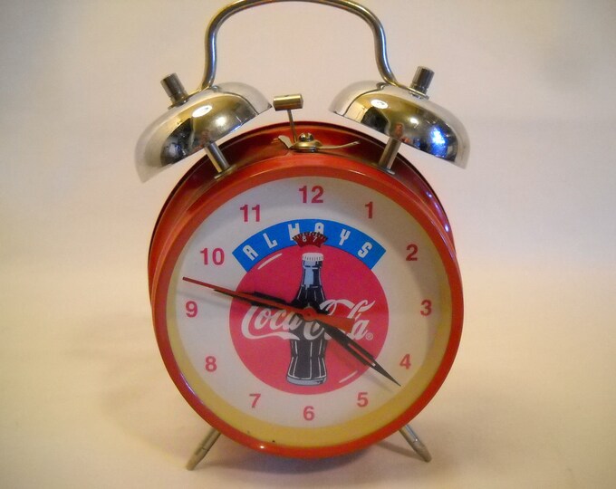 Vintage Coca Cola Alarm Clock - Etsy
