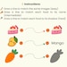 Food Matching Worksheets: Preschool & Kindergarten Learning Activities ...