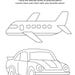 Printable Vehicle Matching Worksheets | Transportation Activities for ...