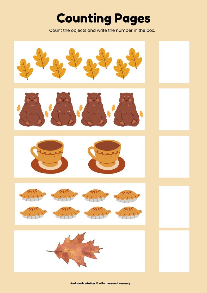 Fall Activity Pack: 50+ Pages of Autumn Printables (PDF) - Etsy