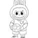 Labubu Coloring Book | Cute Digital Coloring Pages PDF | Fun Printable ...