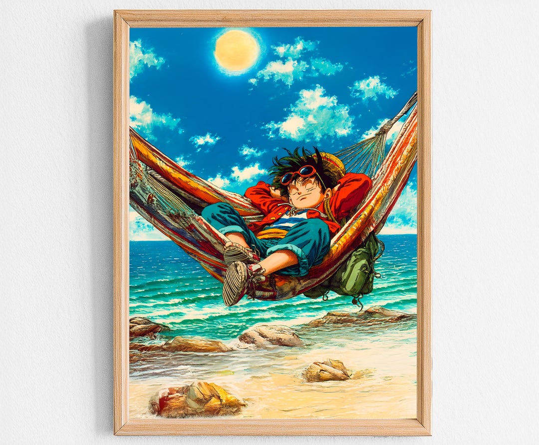 One Piece – Downloadable Poster, Wall Decor, Illustration, Japanese ...