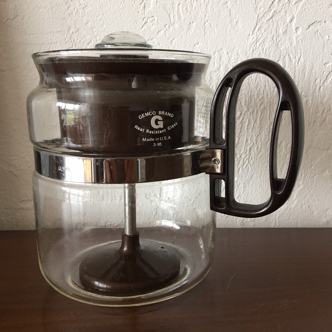 Vintage Gemco Brand Glass Coffee Carafe / 1960s Coffee Carafe | FL - Etsy