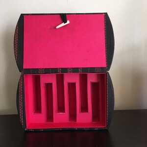 Vintage Japanese Paper Box / Hand Made Paper Box / Japanese Box / Made ...