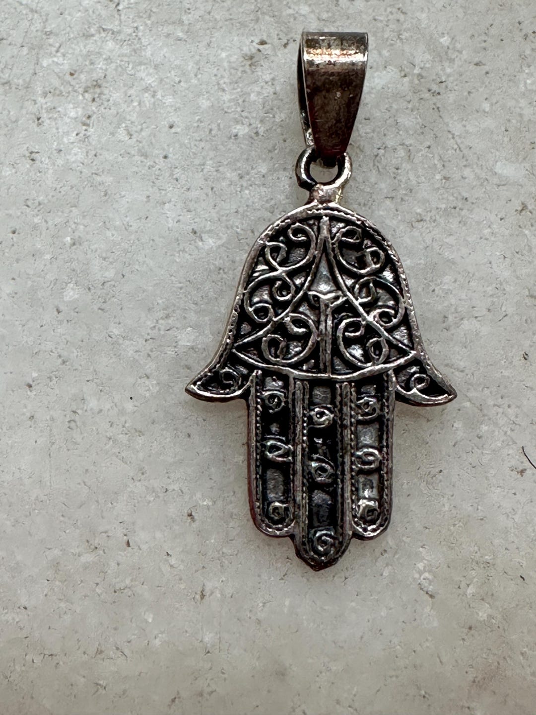 Buddha's Hand Abhaya Mudra Buddhist Pendant With Buddha Hand Buddha ...