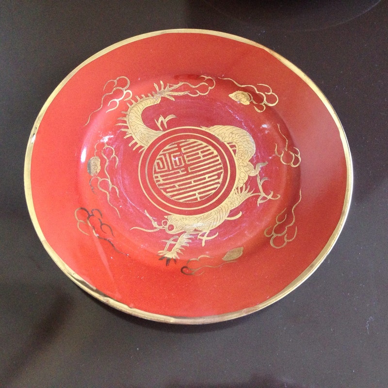 Dragon Plates - Etsy