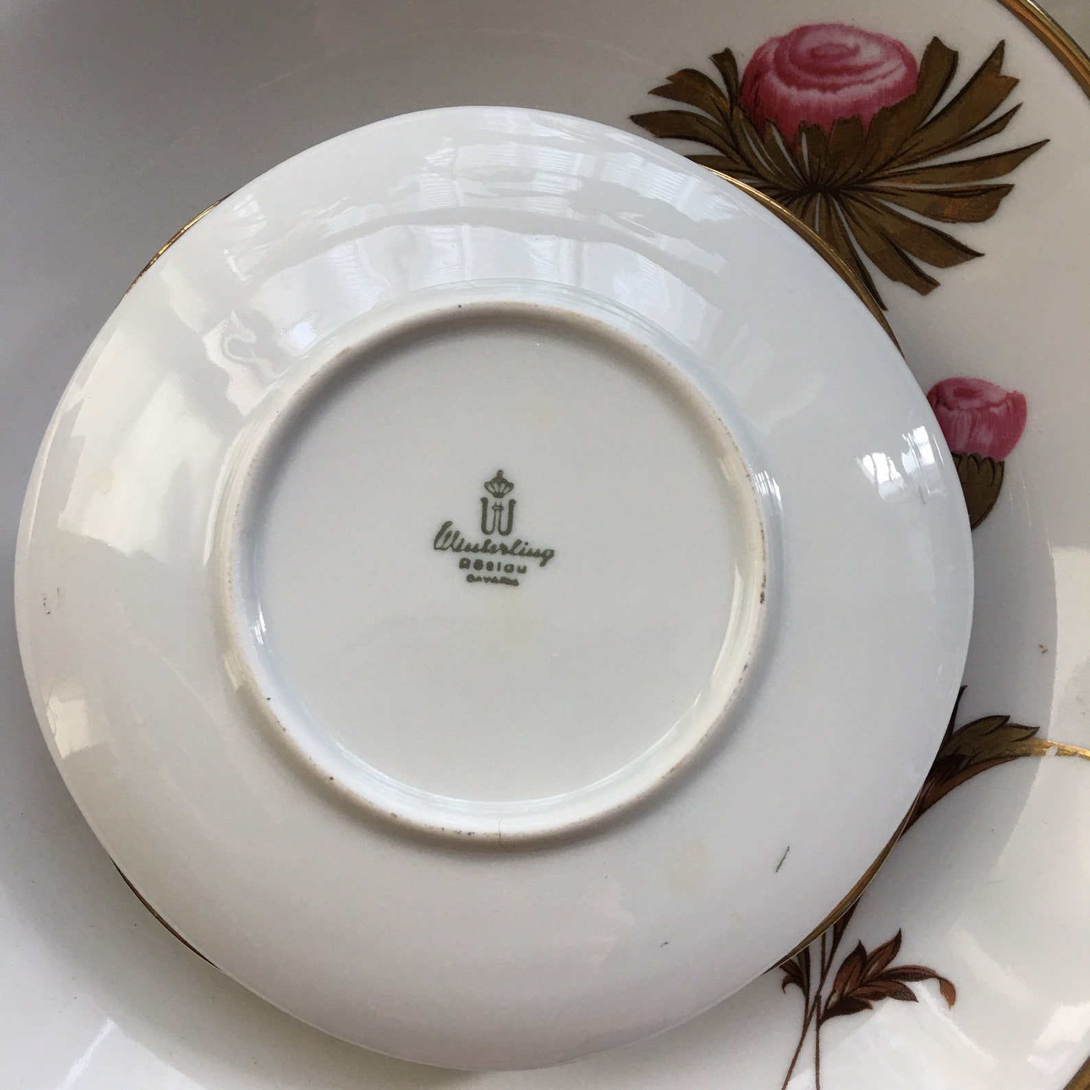 Vintage Winterling Bavaria China Set of Small Plates and a - Etsy
