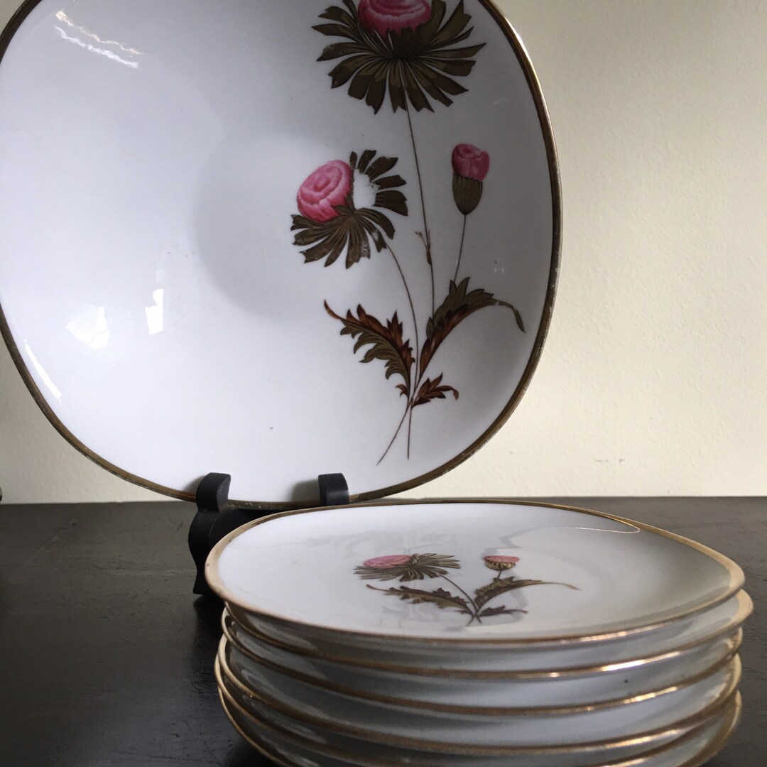 Vintage Winterling Bavaria China Set of Small Plates and a - Etsy