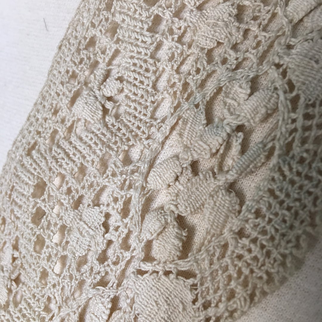 Ivory Vintage Italian Reticella Lace Trim Antique Reticella Lace Trim ...