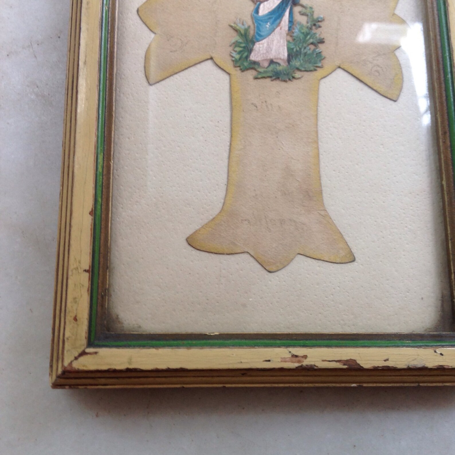 Vintage Picture Collage Baby Jesus Cross Religious Picture - Etsy