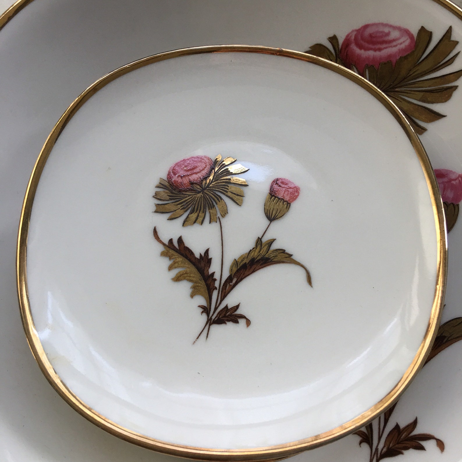 Vintage Winterling Bavaria China Set of Small Plates and a - Etsy