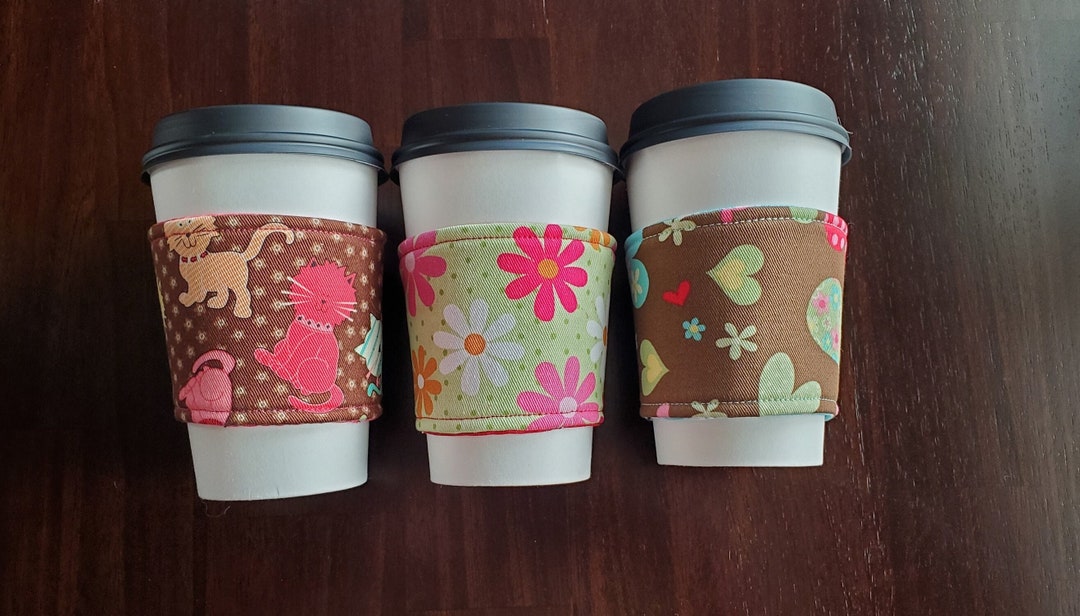 Coffee Cozy, Coffee Cuff, Coffee Sleeve, Cup Sleeve, Cup Cover, Cup ...