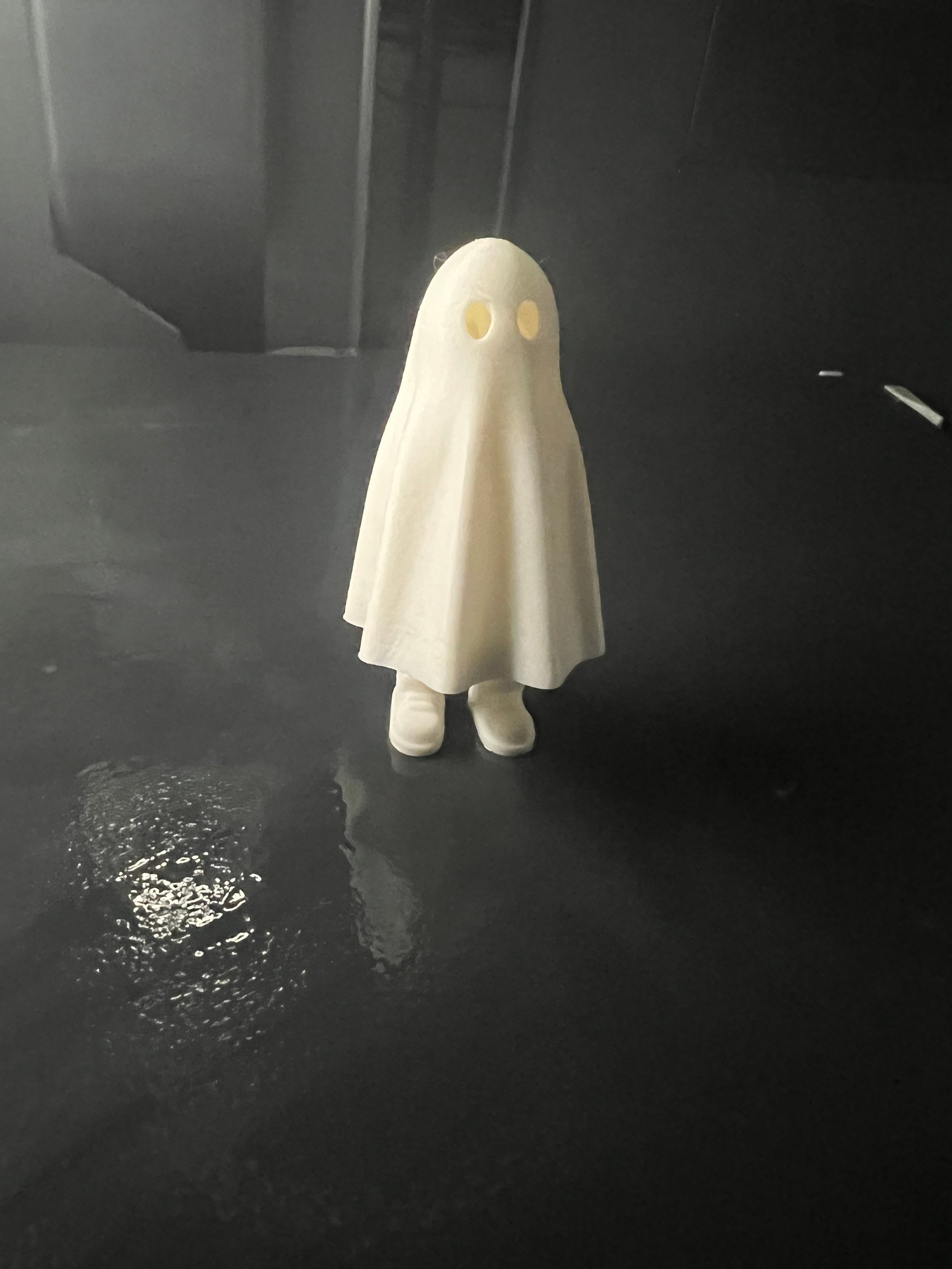Cute Halloween Ghost With Feet 3D Printed Ghost Decoration - Etsy