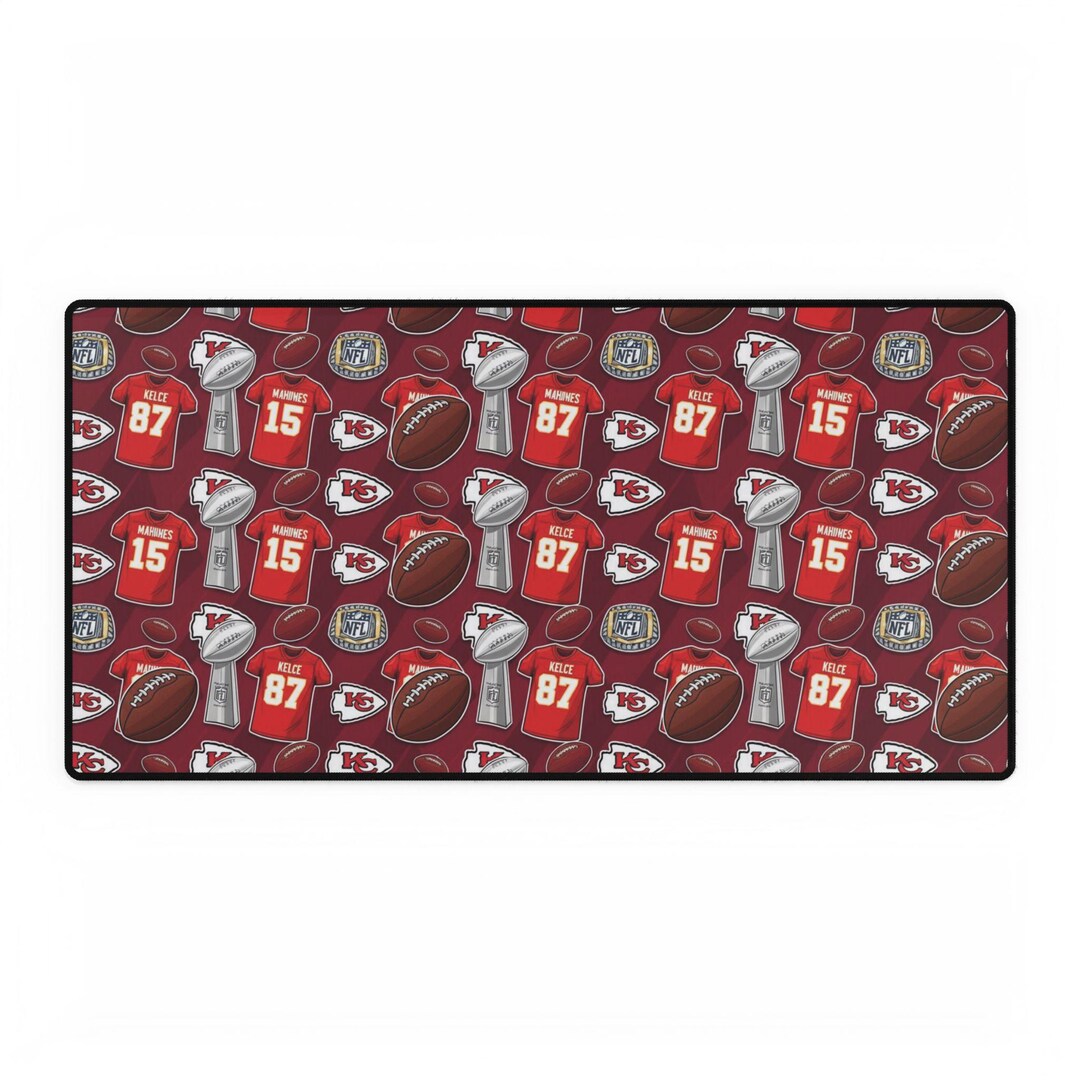 Kansas City Chiefs NFL Fans Desk Mats, Sports Home Office Decor, Game ...