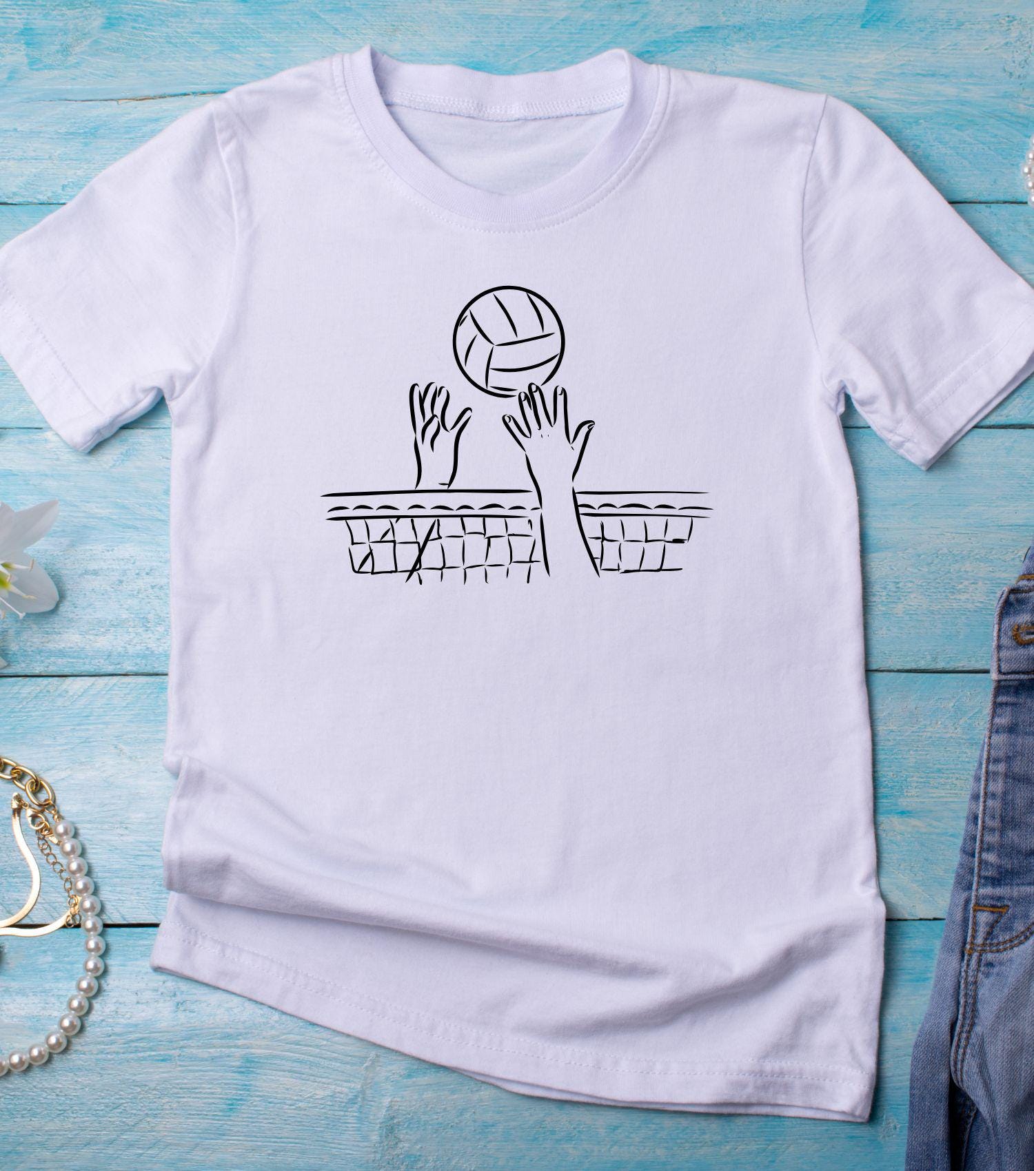 Volleyball SVG Bundle: Cut Files for Silhouette & Cricut (digital ...