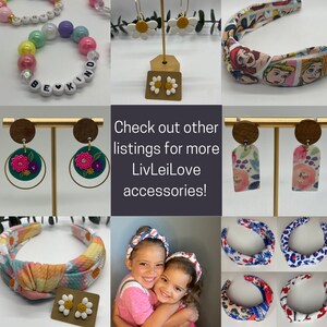 PERSONALIZED First Day of Kindergarten, Rainbow Mommy and Me Bracelets ...